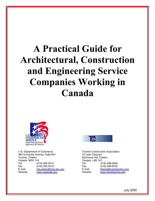 A Practical Guide for Architectural, Construction and Engineering ...