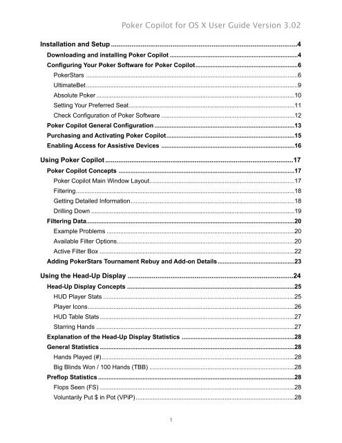 Poker Copilot User Guide (PDF)
