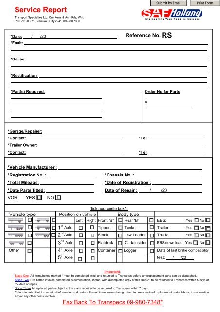 SAF Service Form - Online - Jan 2011.pdf - Transpec