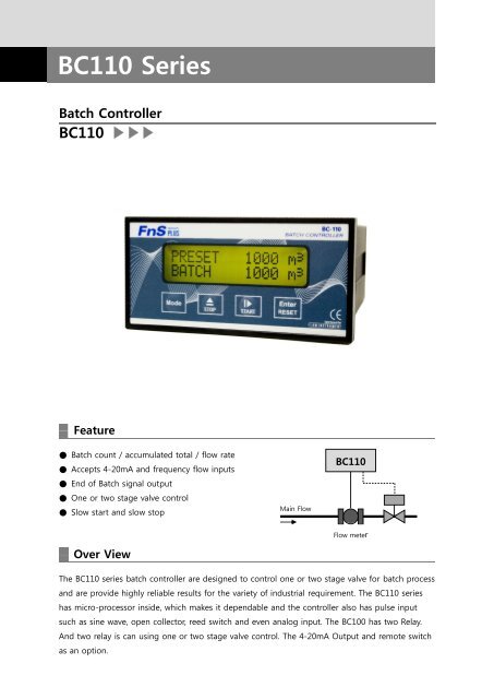 BC110 Series - FnS Plus