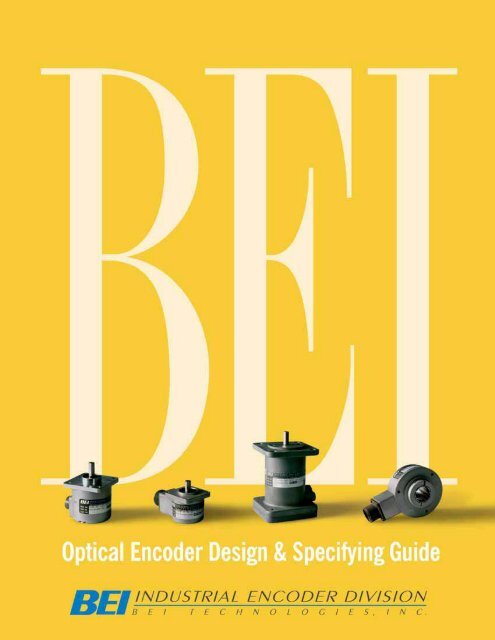 Incremental Encoders - BEI Sensors