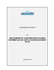 TENDER DOCUMENT - Jalanidhi - Kerala Rural water Supply and ...
