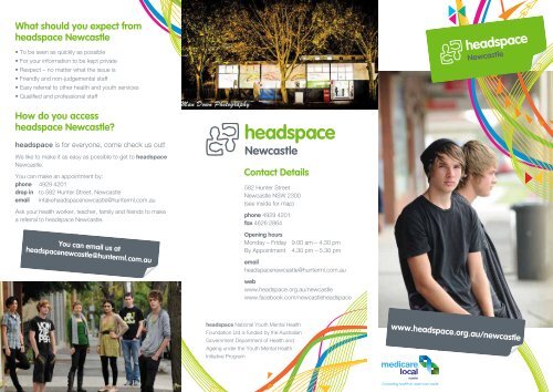 a copy of our brochure - Headspace