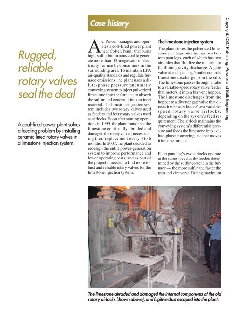 FLSmidth - Powder and Bulk Engineering Magazine