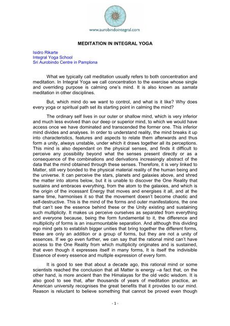 MEDITATION IN INTEGRAL YOGA.pdf
