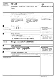 AD01: Change of registered office address - Companies House
