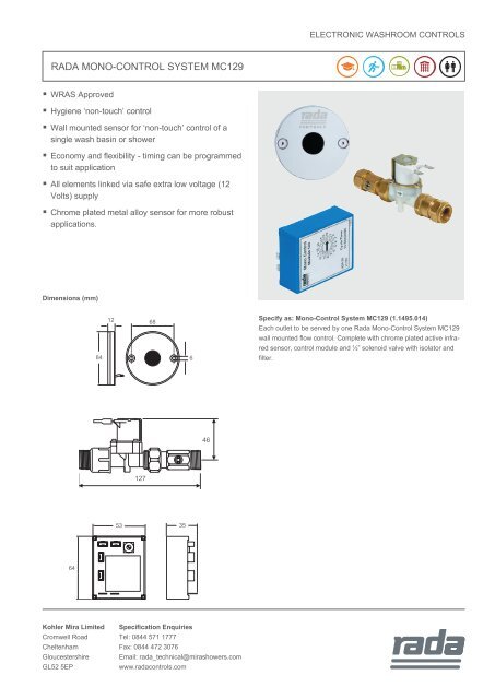Technical Datasheet - Rada