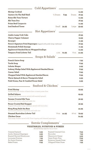 Longhorn Steakhouse Nutrition Menu | Besto Blog