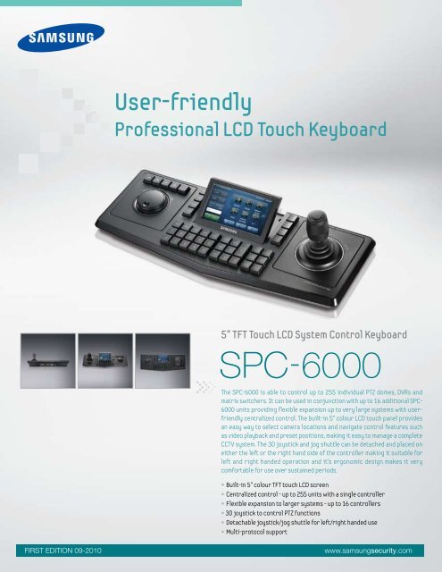 Samsung Datasheet SPC-6000