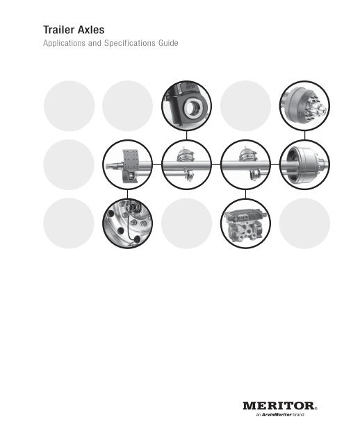 Trailer Axles - Meritor