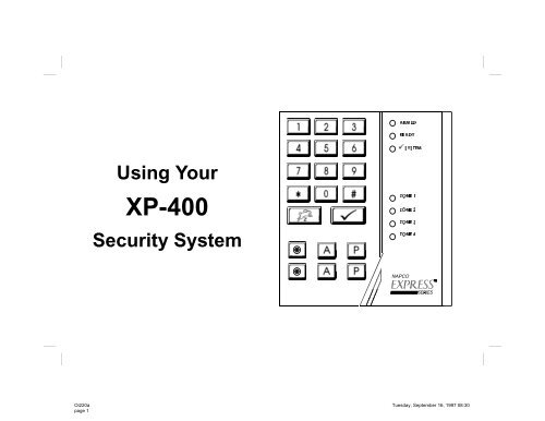 XP400 - Napco