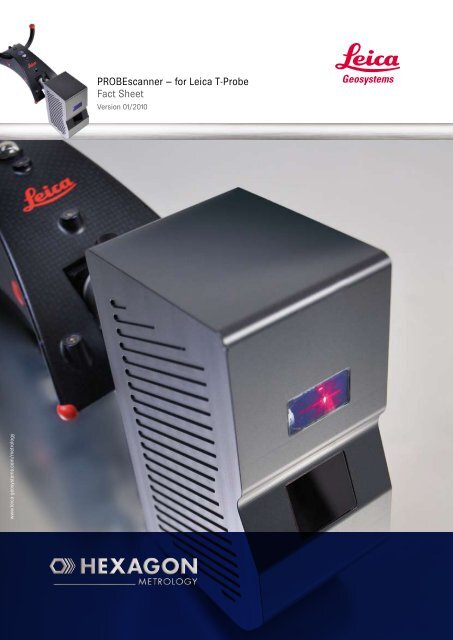 PROBEscanner – for Leica T-Probe Fact Sheet - Leica Geosystems