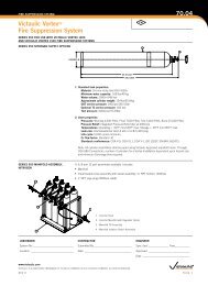 Victaulic Vortex® 500 Fire Suppression System 70.10
