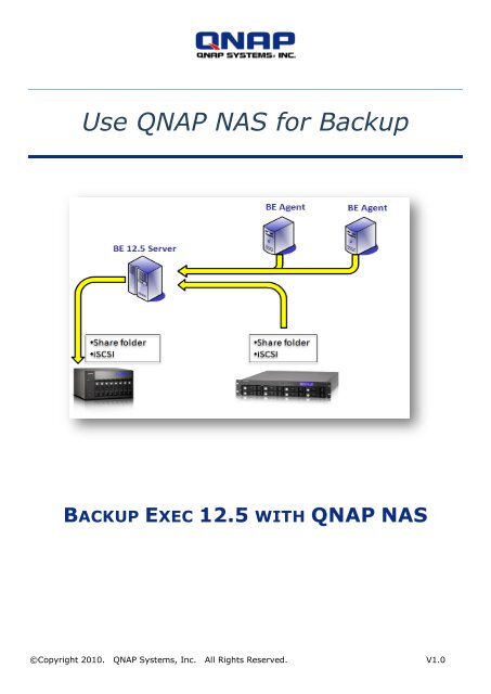 Use QNAP NAS For Backup