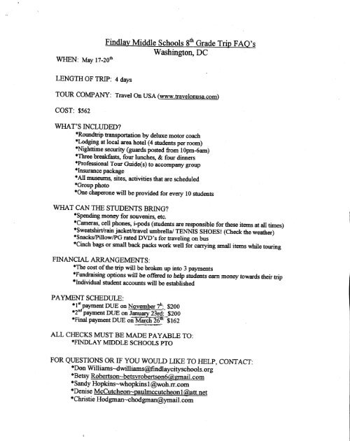 Student Email & Apps - Donnell Middle School - Findlay City Schools