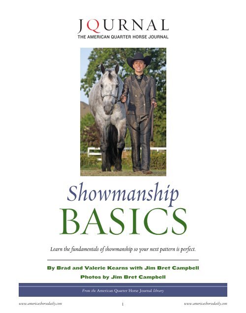 Click here to download Showmanship Basics. - America's Horse Daily