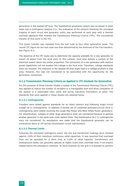 TRANSMISSION FORECAST STA
