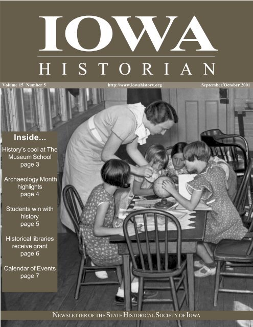 H I S T O R I A N - State Historical Society of Iowa