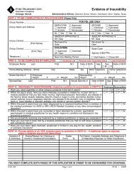 MetLife Evidence of Insurability Form HII_10 ... - Benefits Connect
