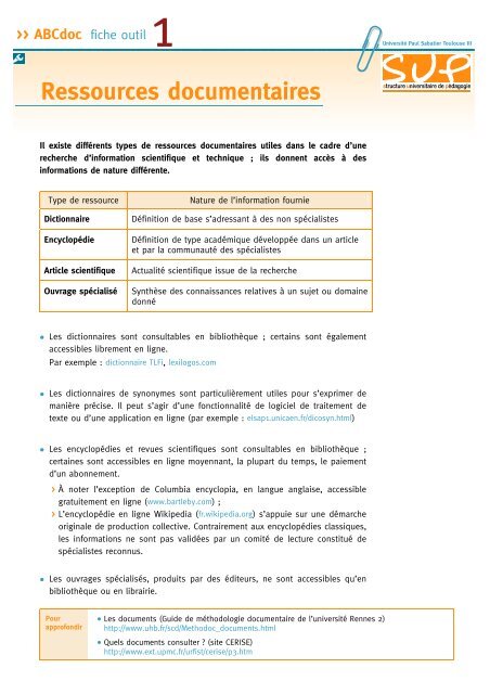 Fiche Outil Exemple _ 10 fiches outil – ZRYT