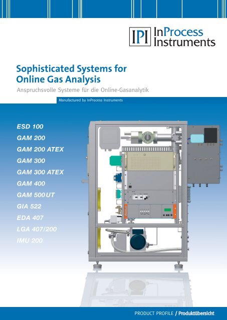 Sophisticated Systems for Online Gas Analysis - InProcess Instruments