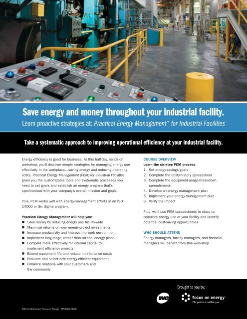 Practical Energy Management