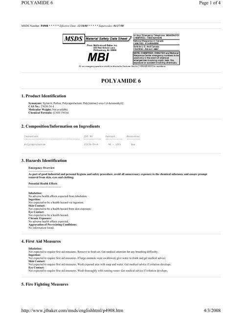 MSDS PDF/N/Nylon 6.pdf