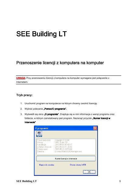 SEE Building LT SEE Building LT - IGE+XAO Polska