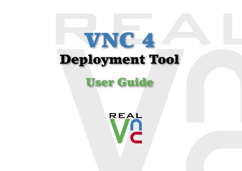 VNC Tool v1-4.indd - RealVNC