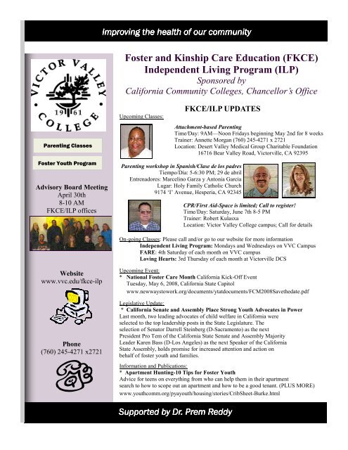 Foster and Kinship Care Education (FKCE) - Victor Valley College