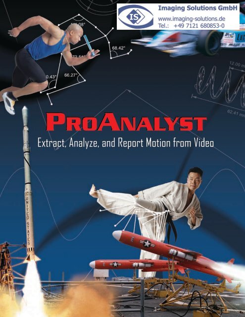ProAnalyst Brochure - Imaging Solutions GmbH