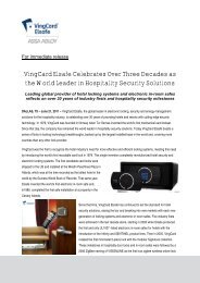 VISION-2800 Remote Controller_English_Dec10 ... - VingCard Elsafe