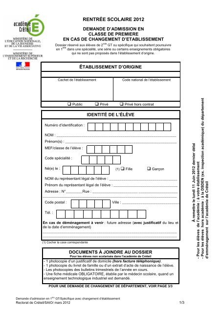 Saio Creteil Numero