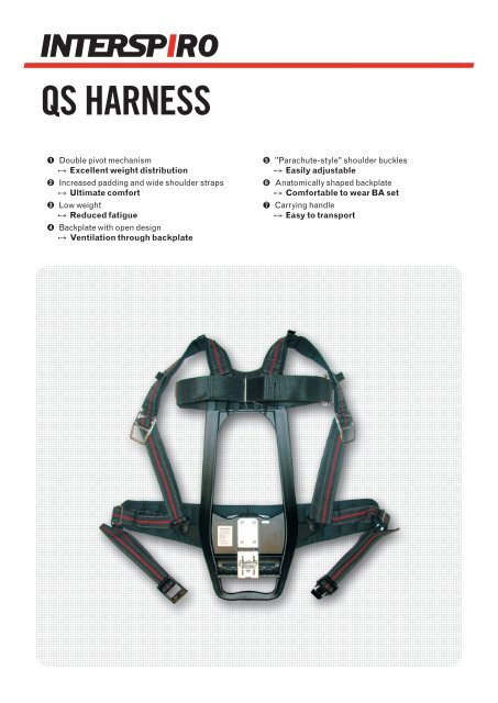 QS HARNESS - Interspiro