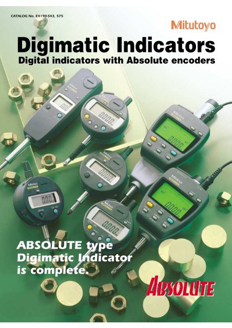 Mitutoyo Digimatic Indicators