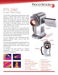 Download PTI-160 Thermal Imaging Camera ... - Process Sensors