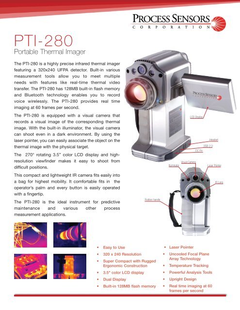 Download PTI-280 Thermal Imaging Camera ... - Process Sensors