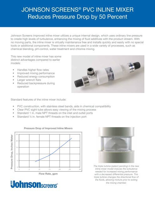 PVC Inline Mixer.pdf - Johnson Screens