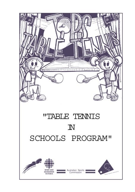 "TABLE TENNIS IN SCHOOLS PROGRAM" - ITTF