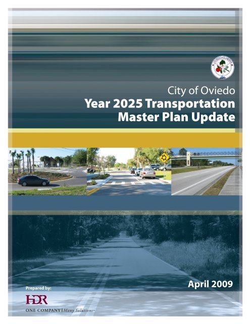 Year 2025 Transportation Master Plan Update - City of Oviedo