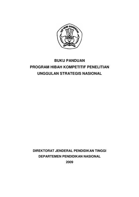 panduan program hibah kompetitif penelitian unggulan ... - DPPM UII