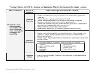 Possible Evidence for CSTP 1 – Engaging and Supporting All ...