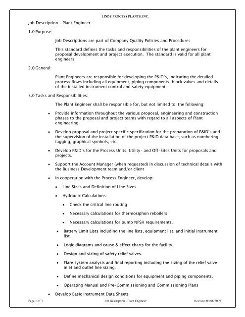 LPP-0273 - Linde Process Plants, Inc.