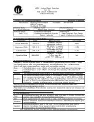Material Safety Data Sheet HYDRATED LIME - Lhoist.us