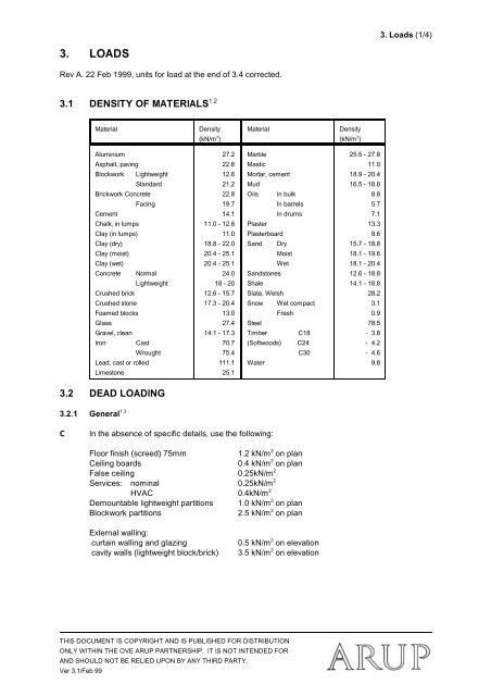 Structural Scheme Design Guide - Section 3