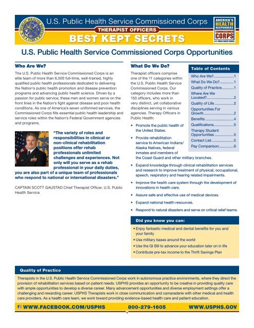 U.S. Public Health Service Commissioned Corps
