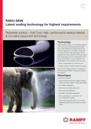 RAKU-PUR® Foam Gaskets - RAMPF Group, Inc.