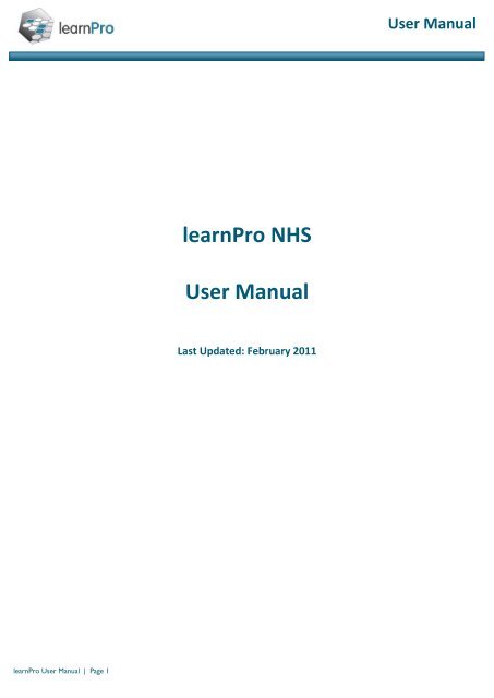 Learnpro Nhs Lothian Virtual Induction Pathway®