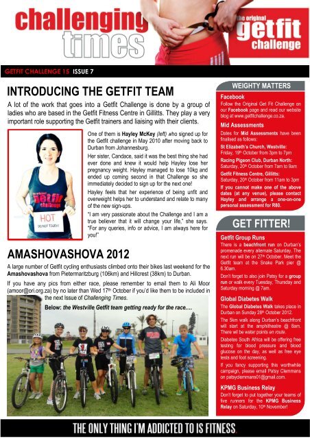 GFC 15 Issue 7 - The Original GETFIT Challenge