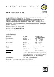 WEVO-Casting Resin PU 552 FL - Lindberg & Lund AS